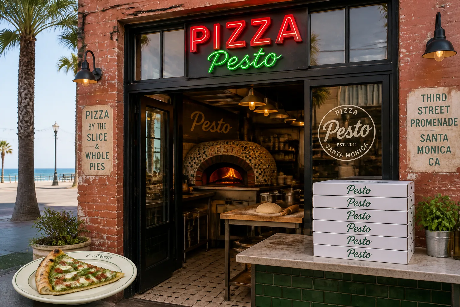 Santa Monicas New Teenage Mutant Ninja Turtles Pizzeria Opens on Third ...